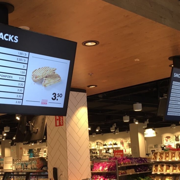 Etalageschermen voor de horeca: trek de aandacht - DDJ Media